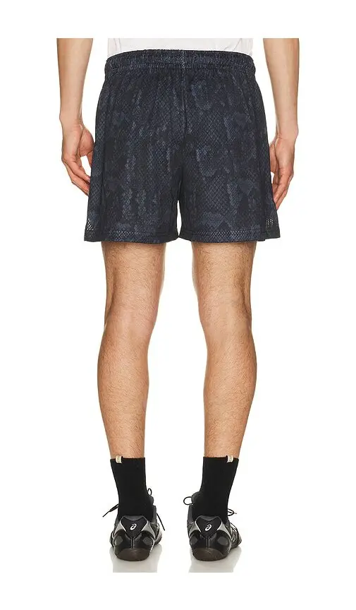 RYOKO RAIN Snakeskin Print Shorts