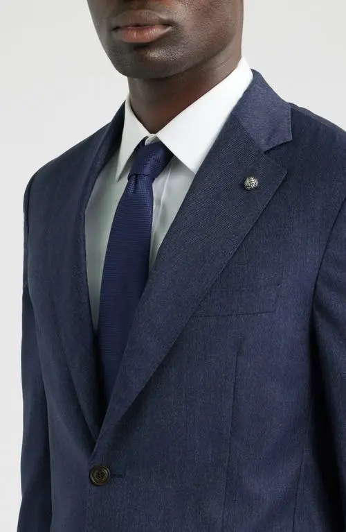 JACK VICTOR 250th Capsule Mason Regular Fit Navy Effect Wool Suit