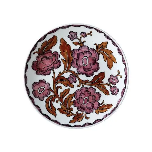 Twig New York Heritage Rosa Rugosa Salad Plate - Multi