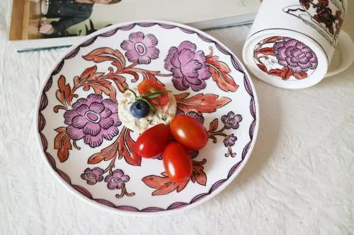Twig New York Heritage Rosa Rugosa Salad Plate