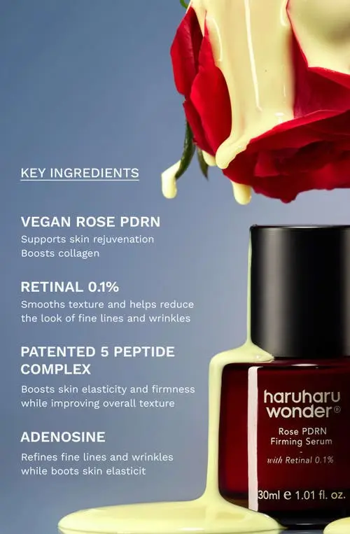 HARUHARU WONDER Rose Pdrn Firming Serum