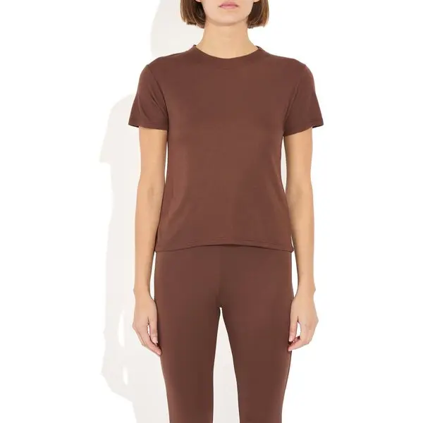 THE PARK Willa Tee - Chocolate