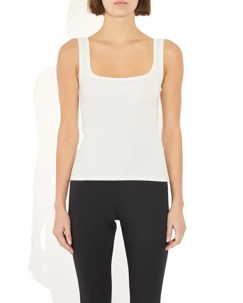 THE PARK Sawyer Tank - Blanc