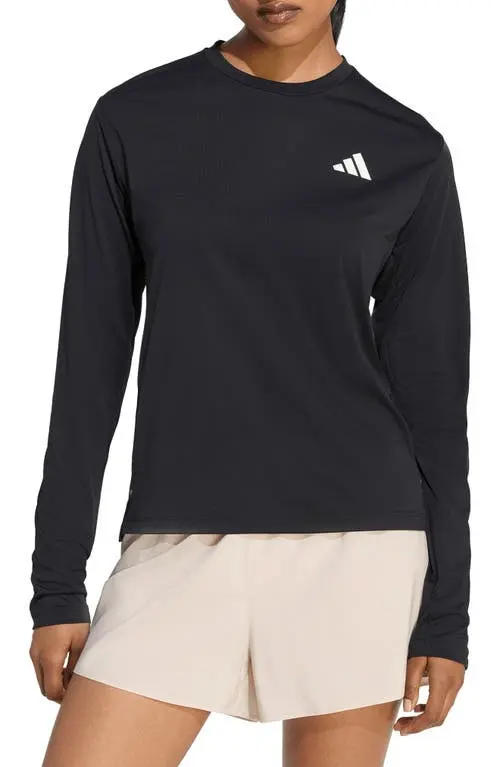 ADIDAS ORIGINALS Adi365 Long Sleeve Performance Top - Black