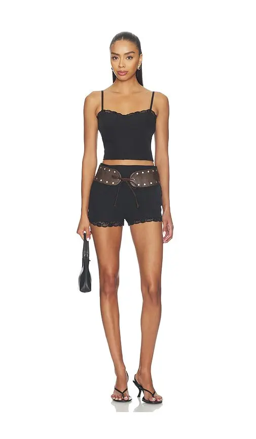 BY.DYLN Onyx Corset Top