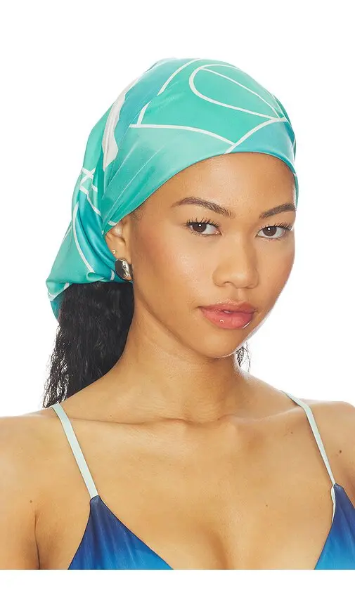 Ettika Modern Mosaic Scarf - Blue