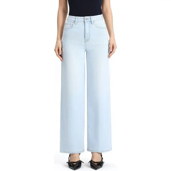 BAYEAS High Waist Ankle Tapered Jeans