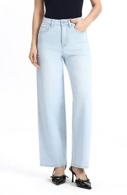 BAYEAS High Waist Ankle Tapered Jeans