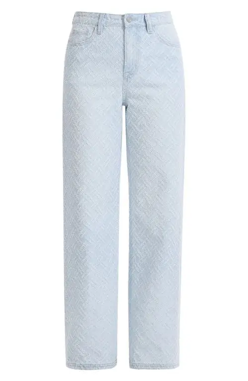 BAYEAS High Waist Straight Leg Jeans