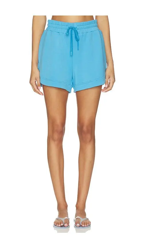 Varley Ollie High Rise Short - Blue