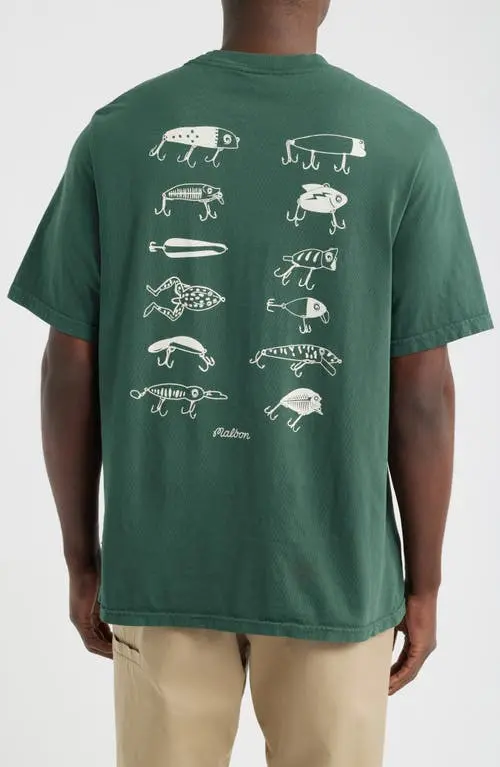 MALBON Bermuda Lures Cotton Graphic T-shirt