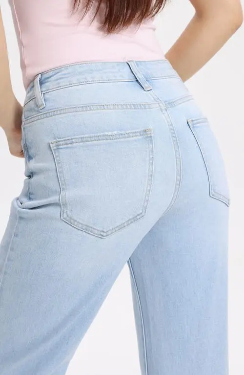 BAYEAS High Waist Straight Leg Jeans