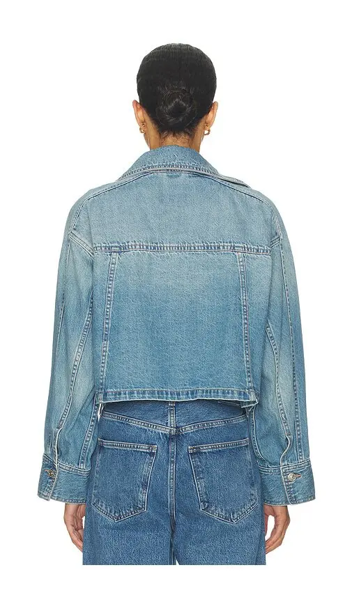 Free People Side To Side Denim Jacket
