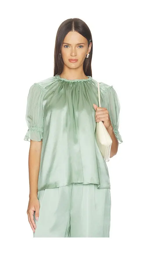Ulla Johnson Alina Top - Mint