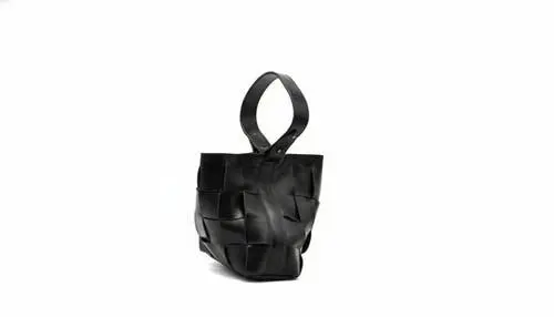 SABANDIJA Coyote Woven Leather Handbag