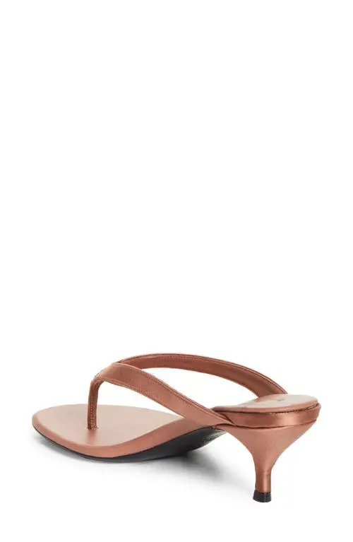 Miu Miu Leather Thong Sandal