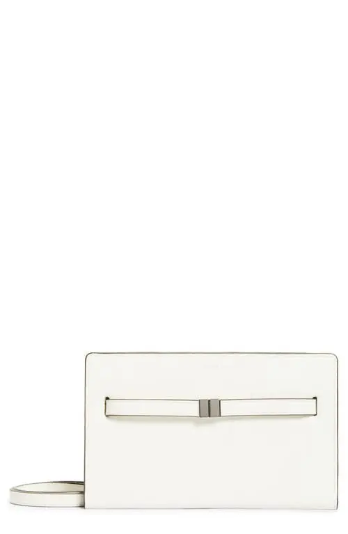 TOTEME Belted Crossbody Bag - Off-white