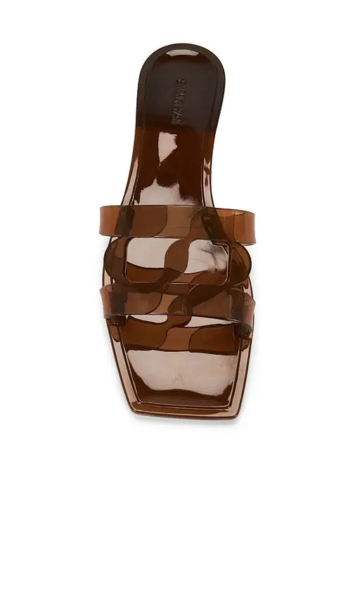 Simkhai Monogram Jelly Flat Slide