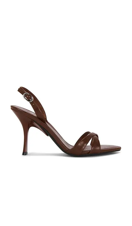 Jeffrey Campbell Marielle Stiletto Sandal - Brown