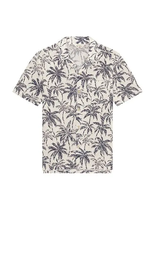 Faherty Brand Short Sleeve Cabana Towel Terry Shirt In . Also