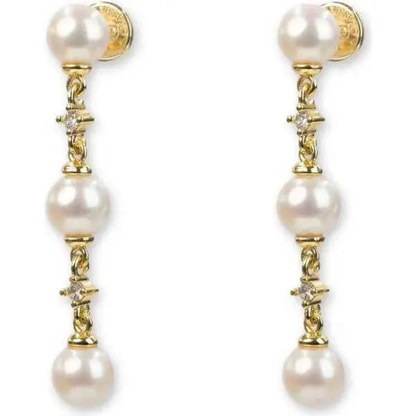 CLASSICHARMS Juliette Pearl Drop Earrings