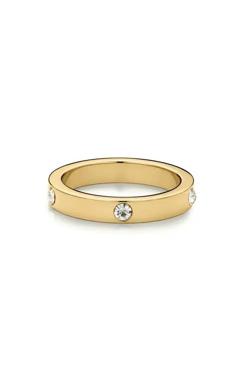 D.LOUISE D. Louise Eternity Cubic Zirconia Polished Band Ring