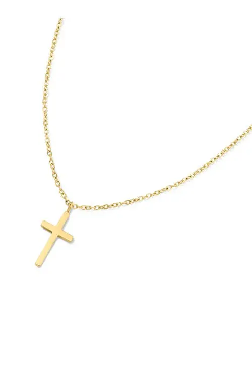 D.LOUISE Cross Pendant Necklace