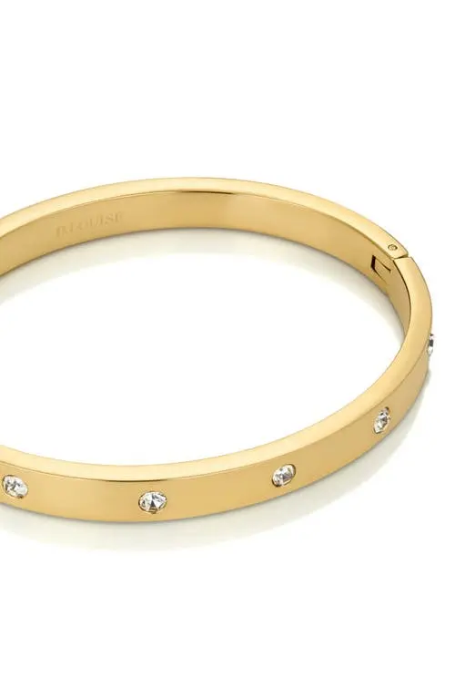 D.LOUISE Eternity Bangle With Crystal Accents