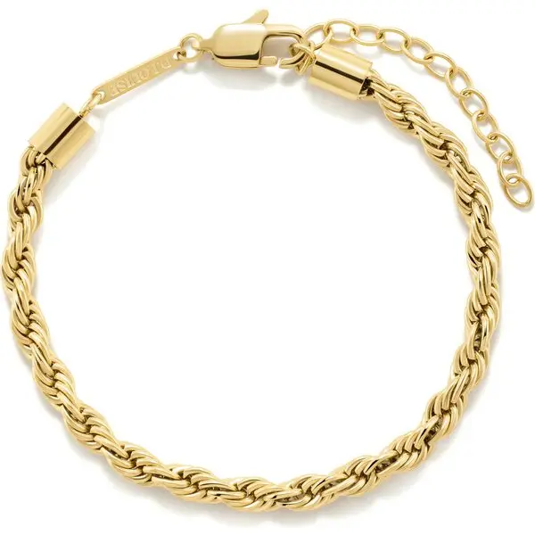 D.LOUISE Twisted Rope Link Chain Bracelet