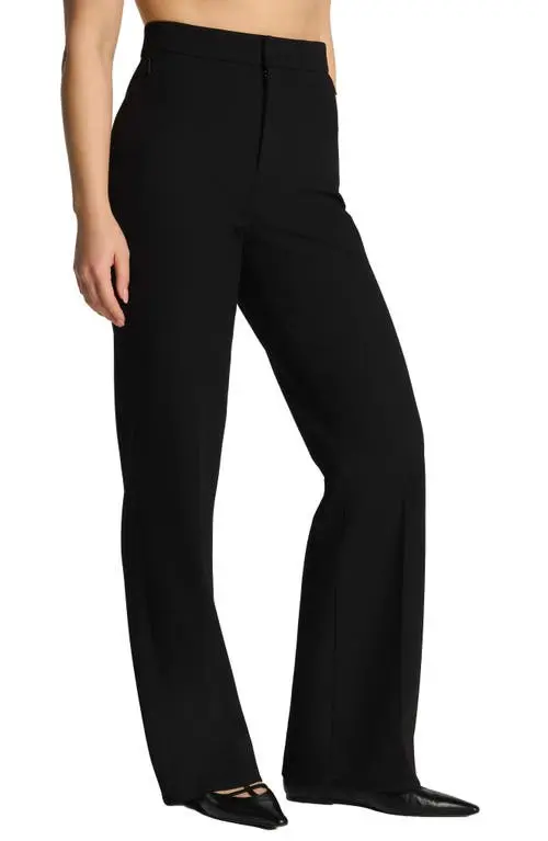 Spanx Supersmooth™ Well Suited 360 High Waist Wide Leg Pants - Classic Black