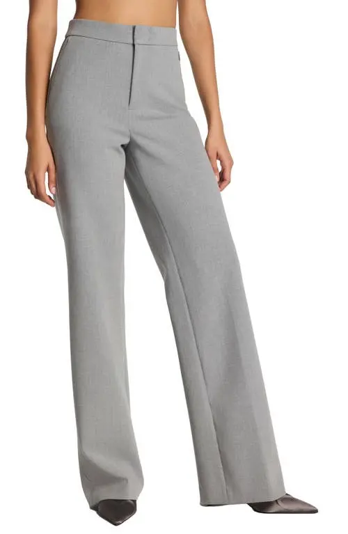 Spanx Spanxsupersmooth™ Wellsuited 360 High Waist Wide Leg Pants - Heather Grey