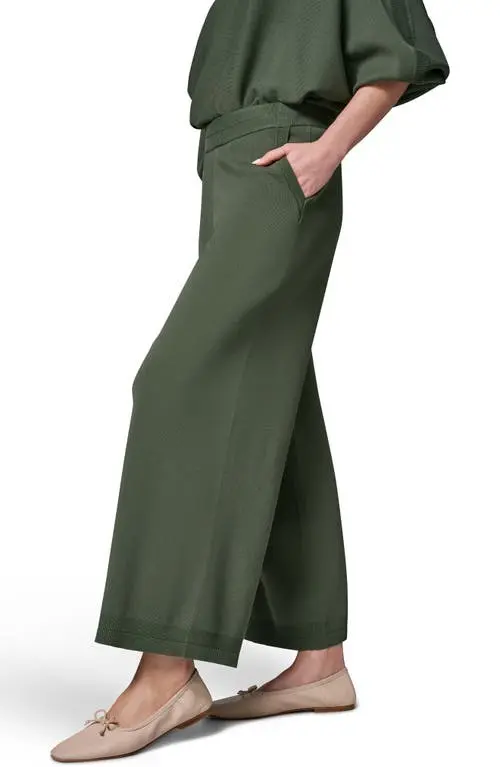 Donna Karan New York Milano Stitch Knit Pants - Verde