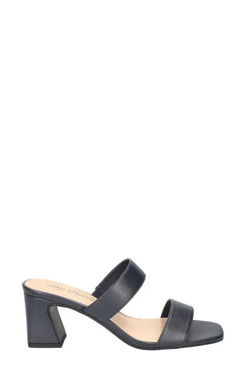 EASY WORKS BY EASY STREET Clovelle Slide Sandal - Navy
