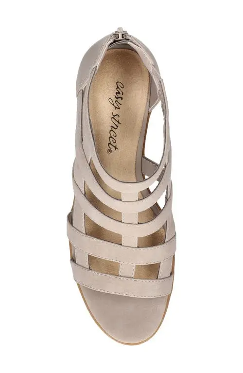 EASY WORKS BY EASY STREET Marg Sandal - Grey