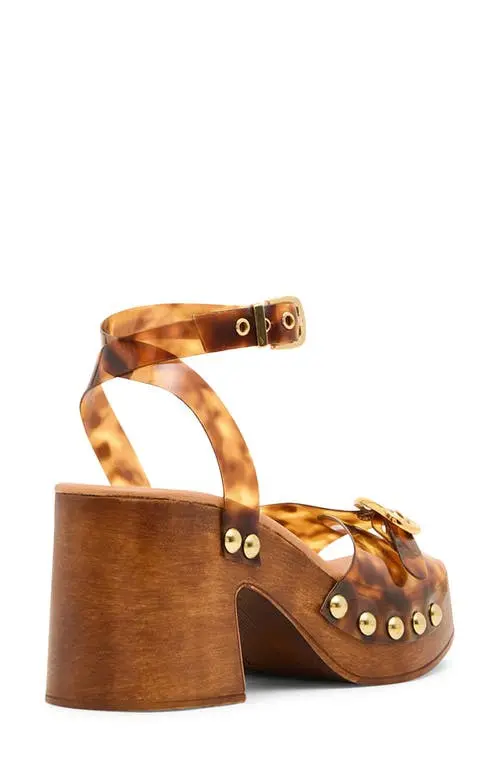 Steve Madden Kruise Ankle Strap Sandal - Tortoise