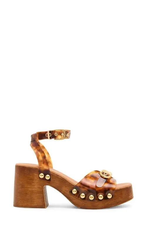 Steve Madden Kruise Ankle Strap Sandal - Tortoise