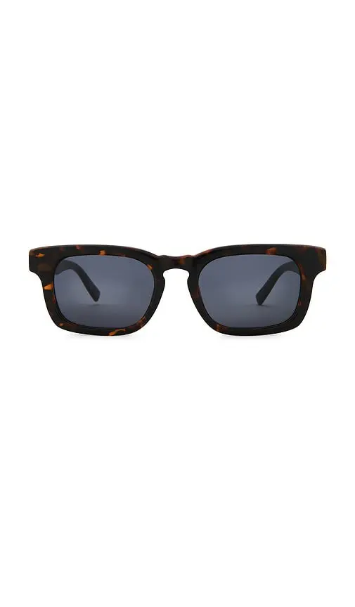 Le Specs Iceberg Square Sunglasses - Brown