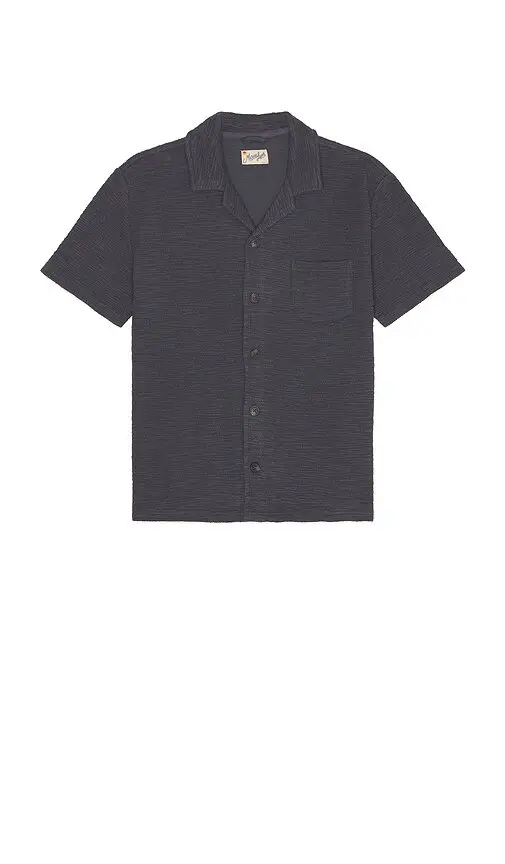 Marine Layer Hugo Jacquard Resort Shirt In . Also