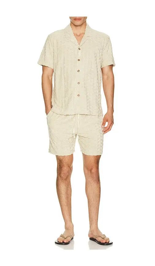 Marine Layer Leo Terry Resort Shirt In . Also