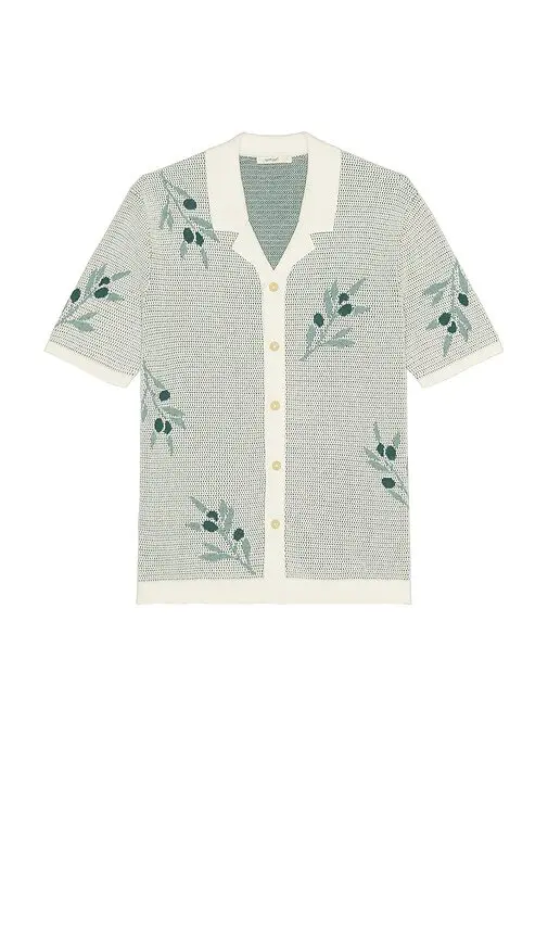 Marine Layer Olivo Resort Knitted Shirt