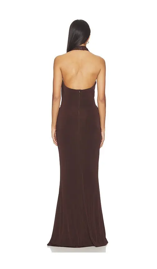 ELLIATT Simone Cowl Neck Gown