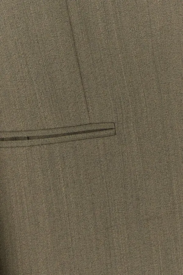 Calvin Klein Cappuccino Wool Blend Avery Blazer