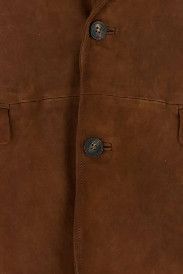 GOLDEN GOOSE Suede Robyn Blazer