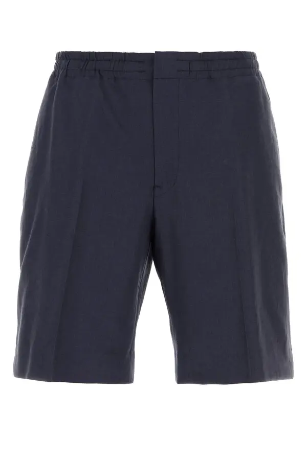 Zegna Linen Bermuda Shorts
