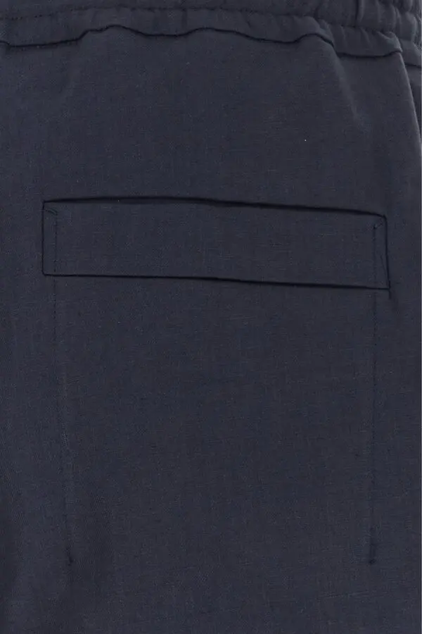 Zegna Linen Bermuda Shorts