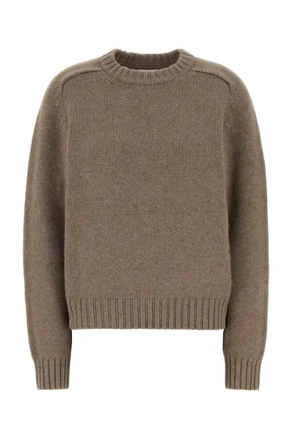 Khaite Mud Cashmere Mae Sweater - Brown