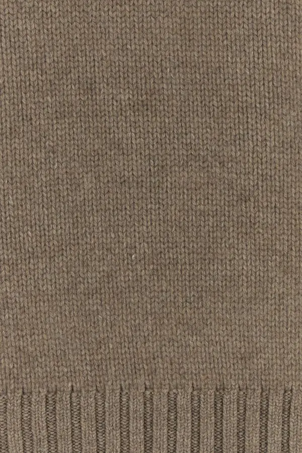 Khaite Mud Cashmere Mae Sweater