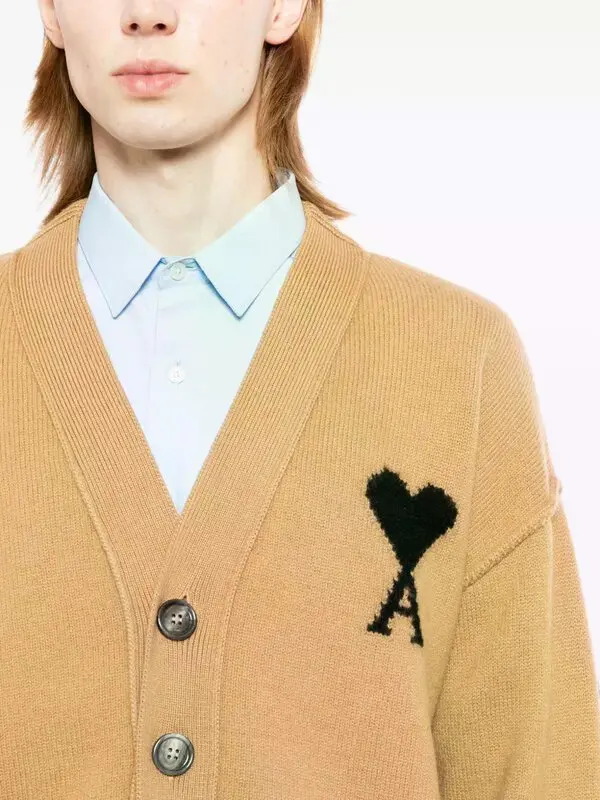 AMI Paris De Coeur Cardigan