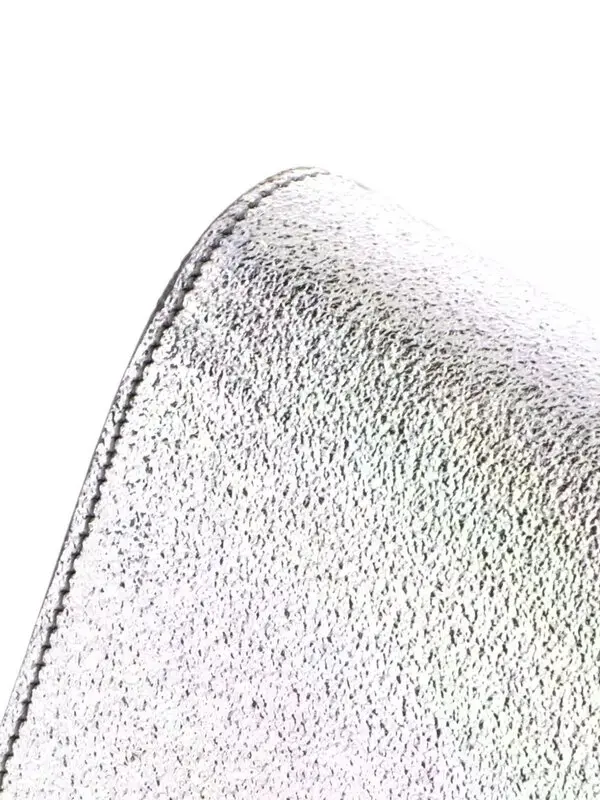 Saint Laurent Classic Monogram Metallic Calfskin Long Clutch Bag