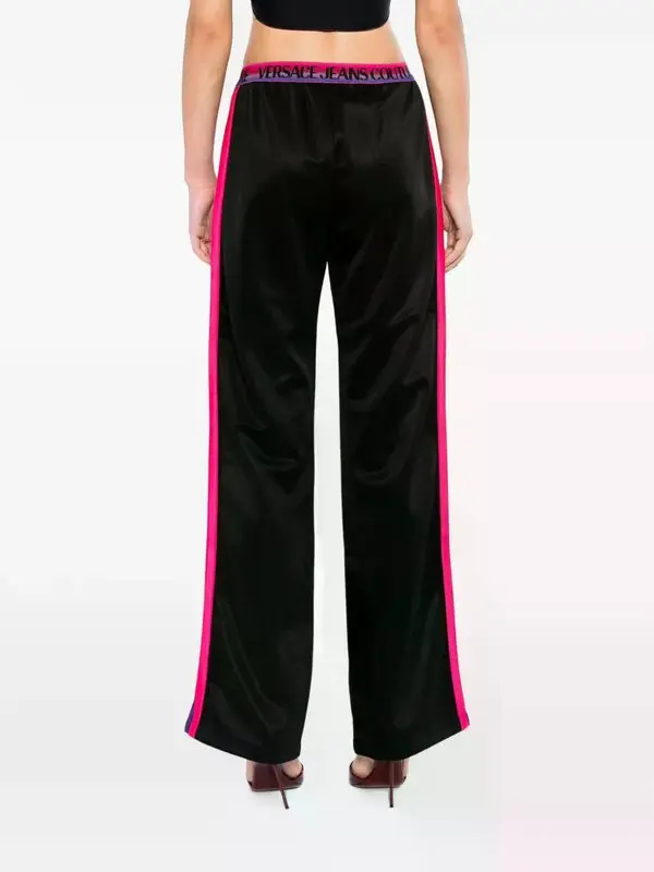 Versace Logo-jacquard Waistband Track Pants